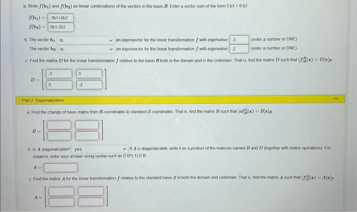 Solved Suppose f:R2→R2 is a linear transformation The two | Chegg.com