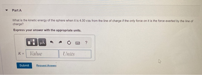 Solved A very small sphere with positive charge q = + 8.00 | Chegg.com
