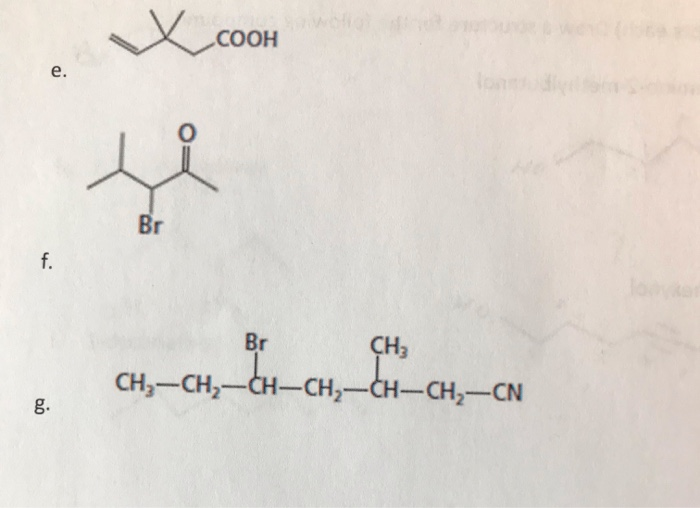 Solved COOH Br Br CH₂ CH3-CH2-CH-CH2-CH-CH2-CN СНs ОН CHO | Chegg.com