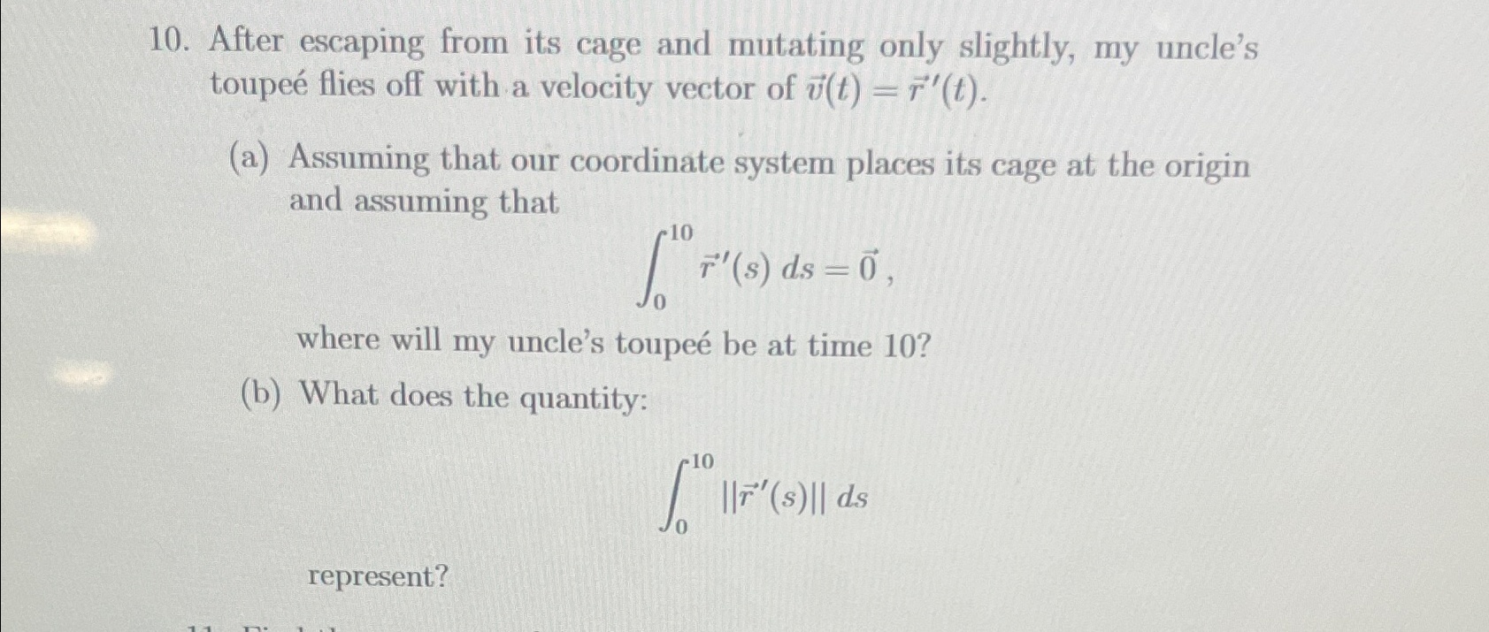 Solved After escaping from its cage and mutating only | Chegg.com