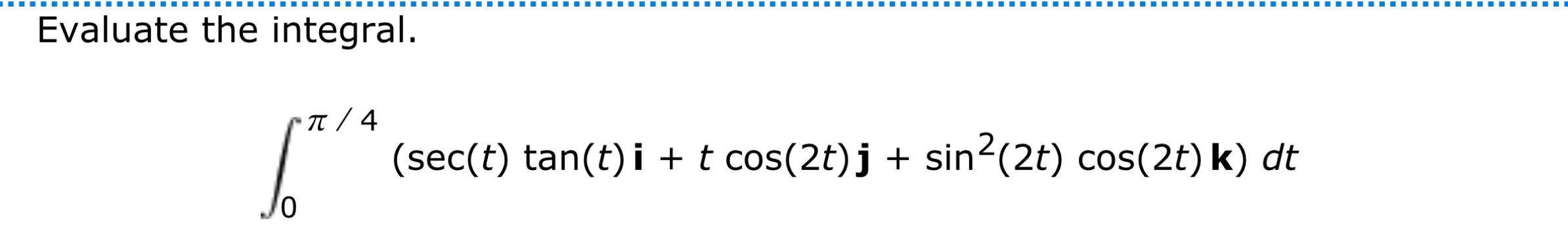 Solved Evaluate the | Chegg.com