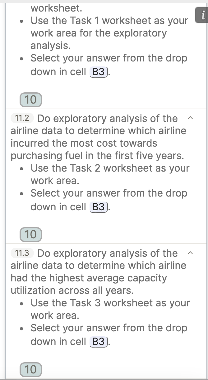Solved worksheet.Use the Task 1 ﻿worksheet as yourwork area | Chegg.com