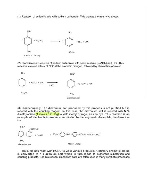 Solved EXPERIMENT 29: Report and Worksheet DIAZOTIZATION/ | Chegg.com