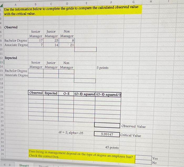 Solved Use the information below to complete the grids to | Chegg.com