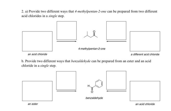 Solved 2. a) Provide two different ways that | Chegg.com