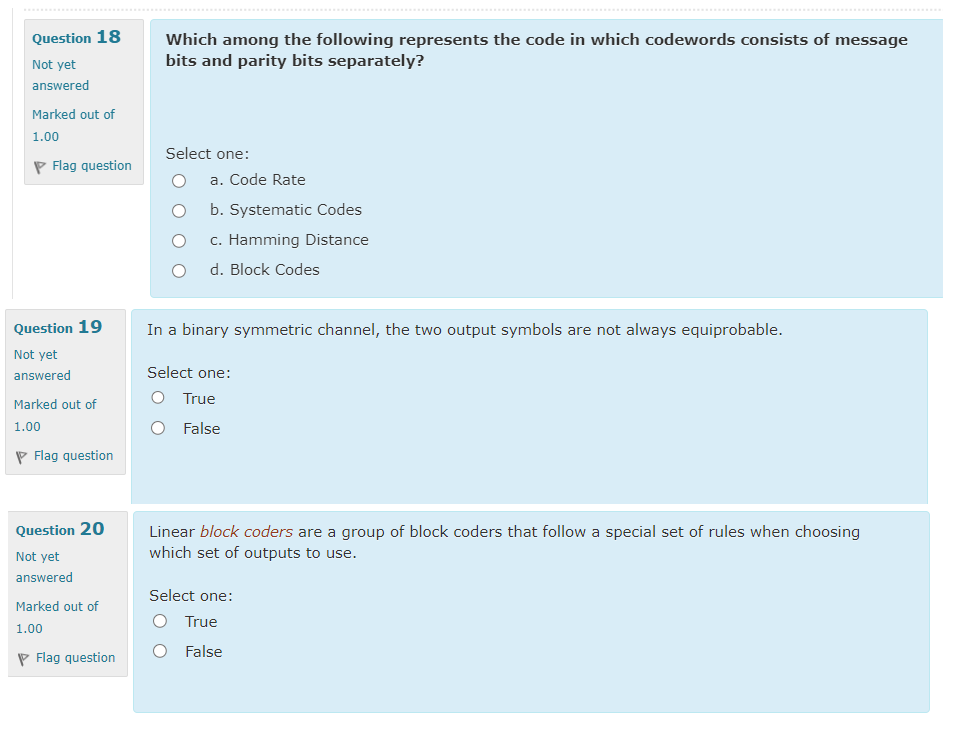 Solved Linear block coders are a group of block coders that | Chegg.com