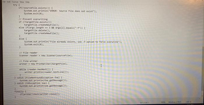 Solved Challenge 1 - File Copy [FileCopy.java] - 5 point | Chegg.com