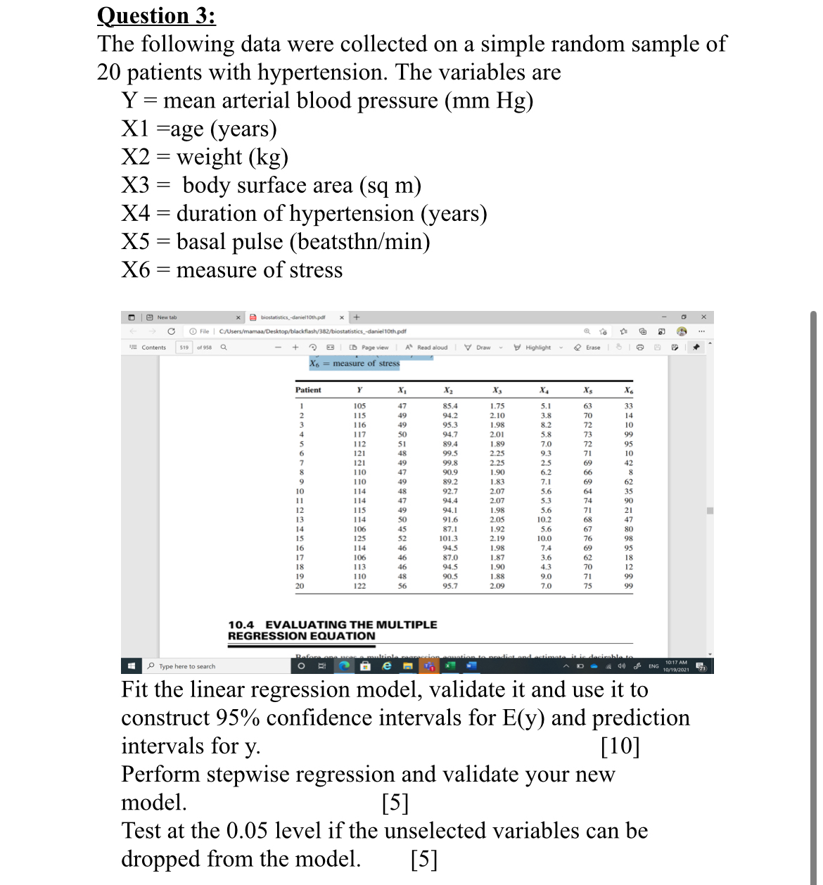 Solved This is regression hurry up please i will | Chegg.com