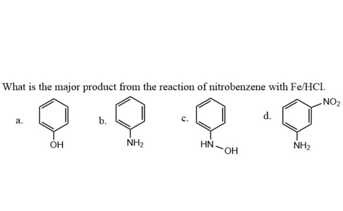 Solved What is the major product from the reaction of | Chegg.com