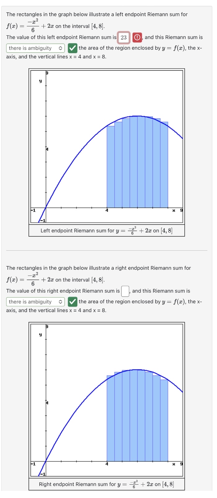 Solved The rectangles in the graph below illustrate a left | Chegg.com