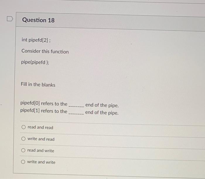 Solved Question 16 pthreads are very costly compared to | Chegg.com