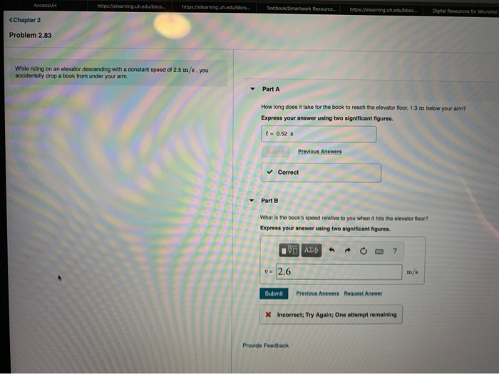 Solved AccessUH https://elearning.uh.edu/bbcs. | Chegg.com