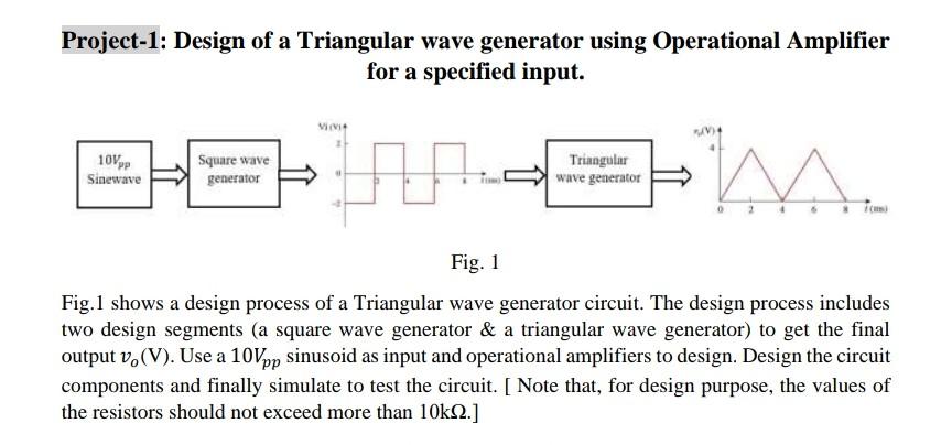 Solved Design and draw circuits.. First part for the Sine | Chegg.com