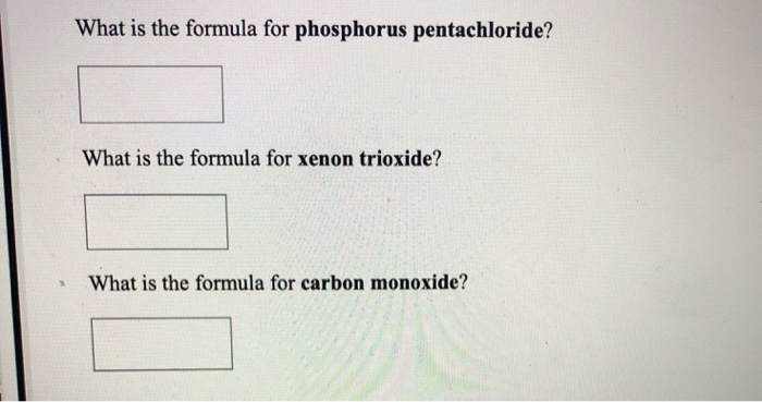 Solved What is the name of the compound with the formula | Chegg.com