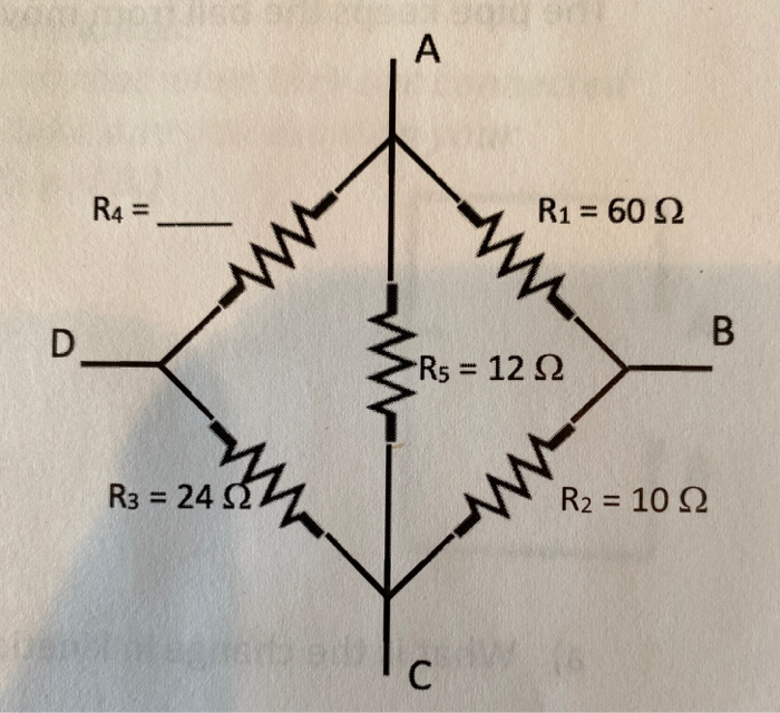 Solved find the delta V, current and power of each resistor | Chegg.com