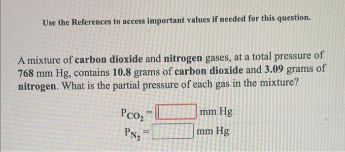 Solved Use the References to access important values if | Chegg.com