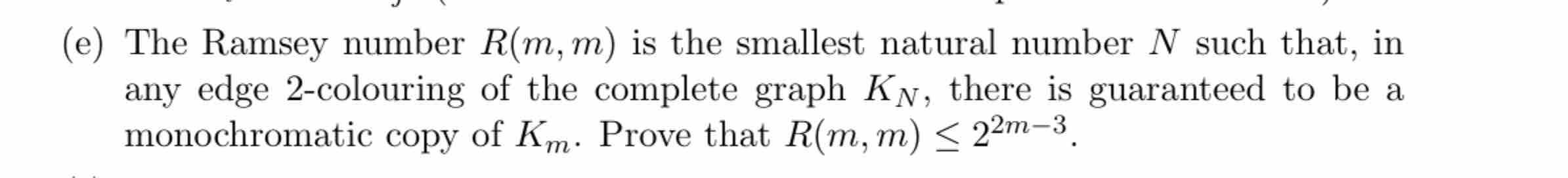Solved from ﻿a ﻿Basic ﻿of ﻿Ramsey ﻿Theory, ﻿please use | Chegg.com