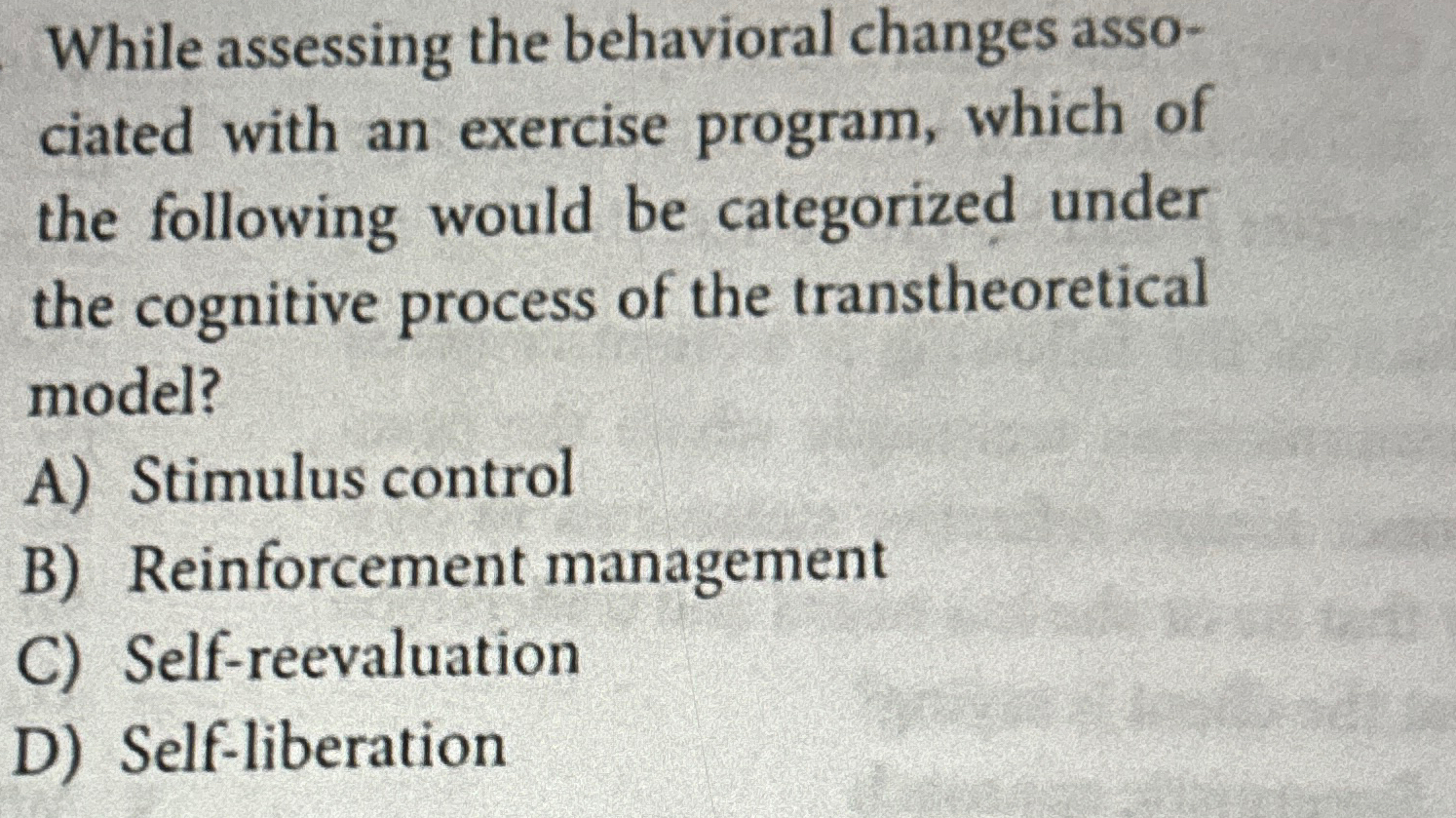 Solved While assessing the behavioral changes associated | Chegg.com