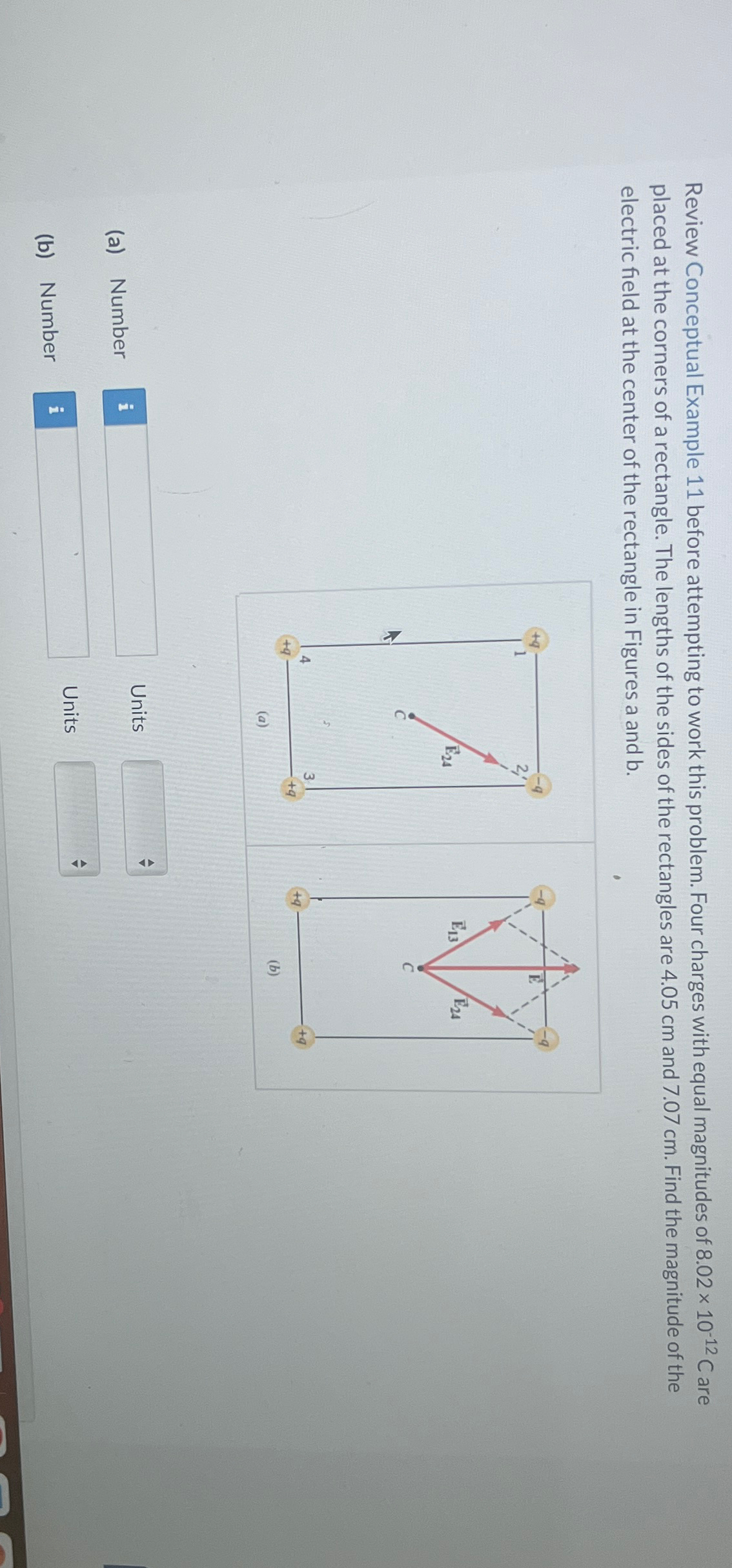Solved Review Conceptual Example 11 ﻿before attempting to | Chegg.com