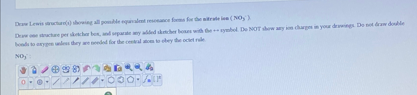 Solved Draw Lewis structure(s) ﻿showing all possible | Chegg.com