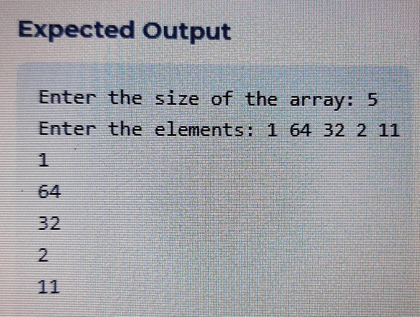 Solved 1. Arraying 101 by CodeChum Admin I want you to make | Chegg.com