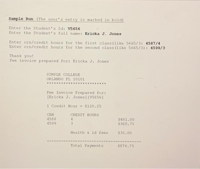 Solved Learning objective: - Input/output using the Scanner | Chegg.com