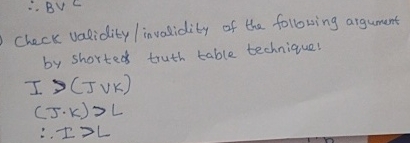 Solved :.BVCCheck validity / ﻿invalidity of the folbwing | Chegg.com