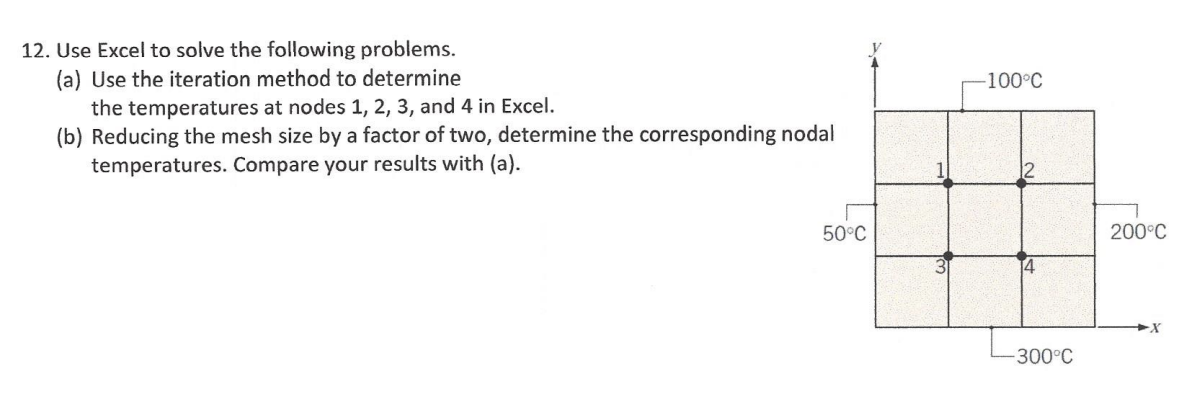 Solved Consider Two Dimensional Steady Stateconduction In A