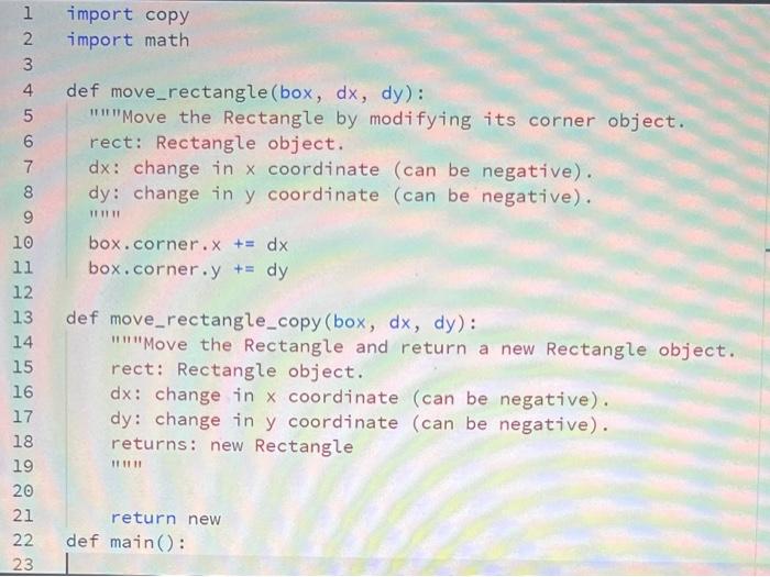Solved As an exercise, write a version of that creates and | Chegg.com