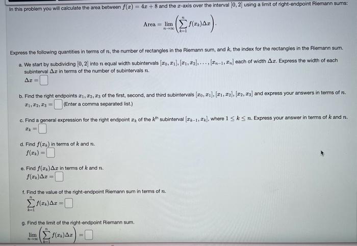 Solved In this problem you will calculate the area between | Chegg.com