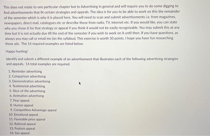 Solved This does not relate to one particular chapter but to | Chegg.com