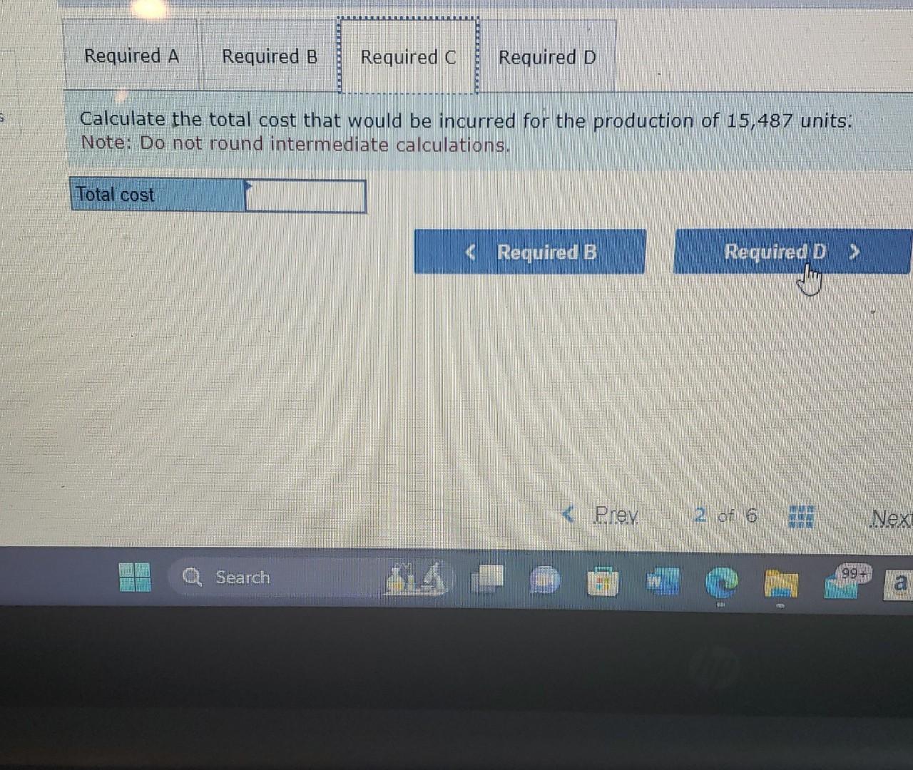 Solved Calculate the total cost that would be incurred for | Chegg.com