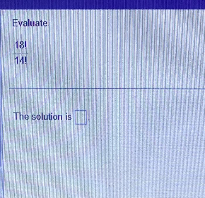 Solved The solution is | Chegg.com