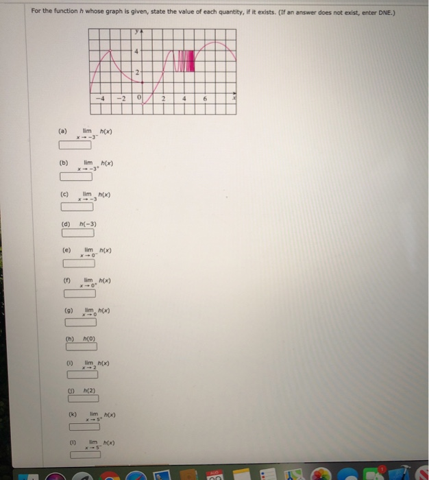 Solved 6. [=/5 Points) DETAILS SCALCET8 2.2.005, For the | Chegg.com