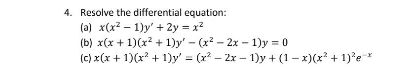 Solved Resolve the differential | Chegg.com