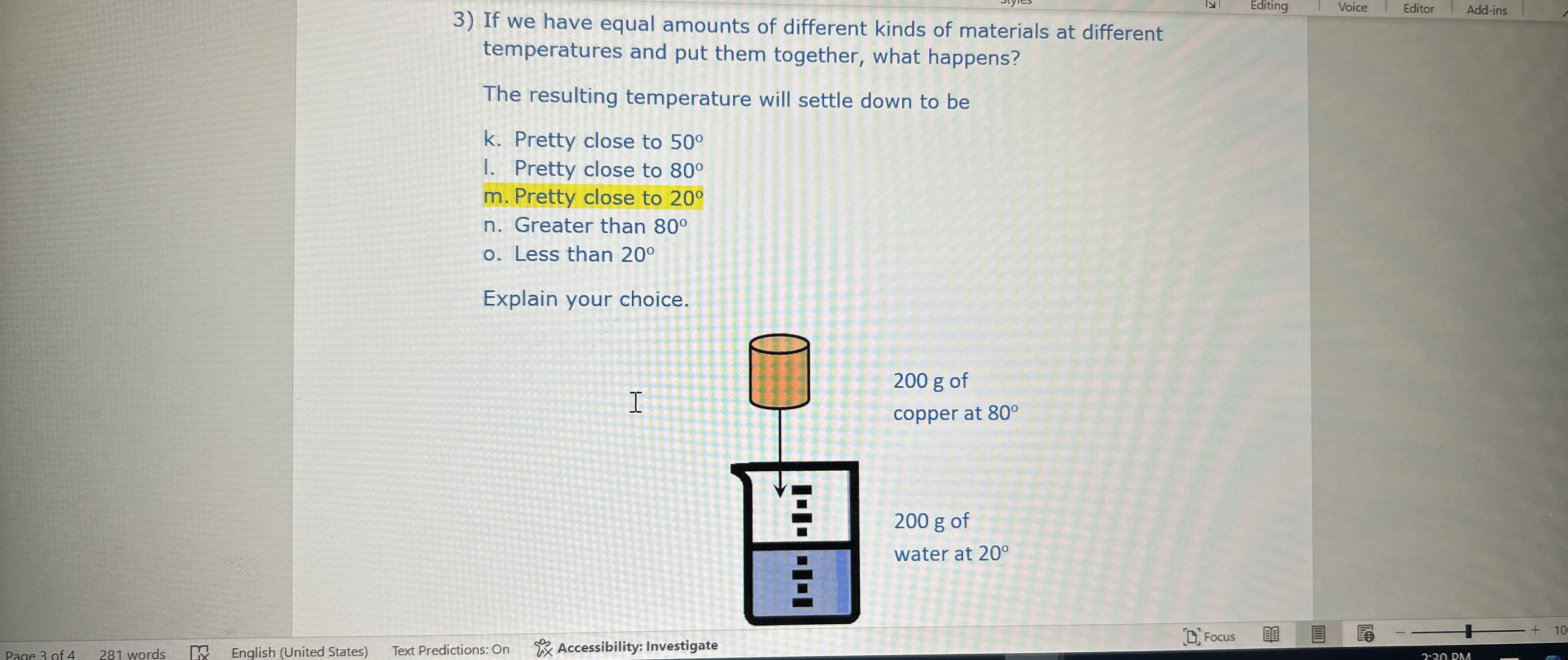 Solved If we have equal amounts of different kinds of | Chegg.com
