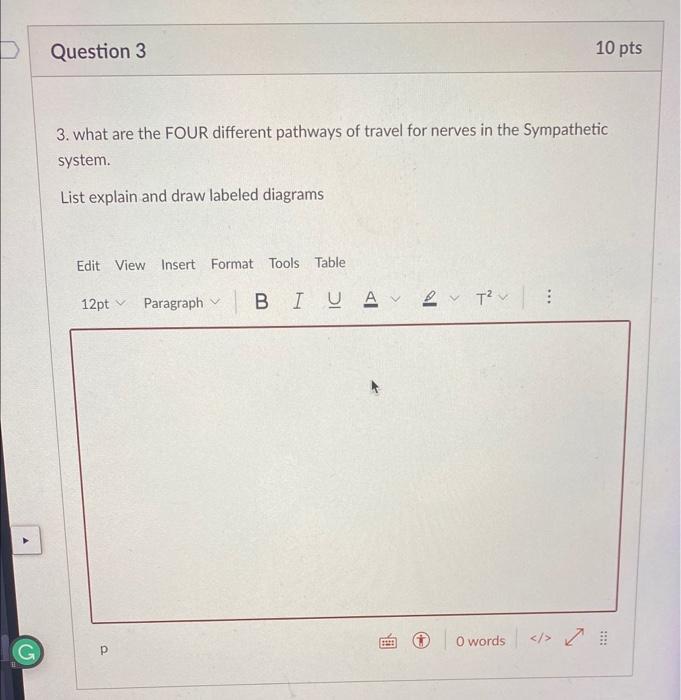 Solved 3. what are the FOUR different pathways of travel for | Chegg.com