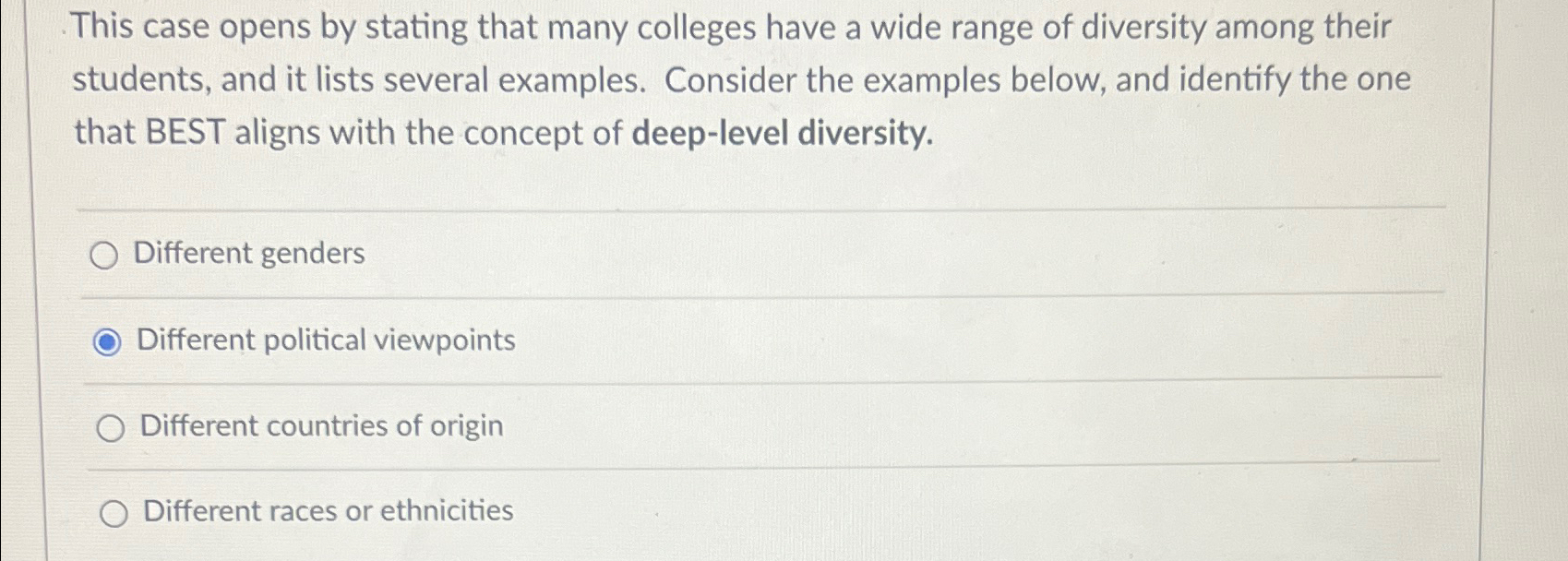 Solved This case opens by stating that many colleges have a | Chegg.com