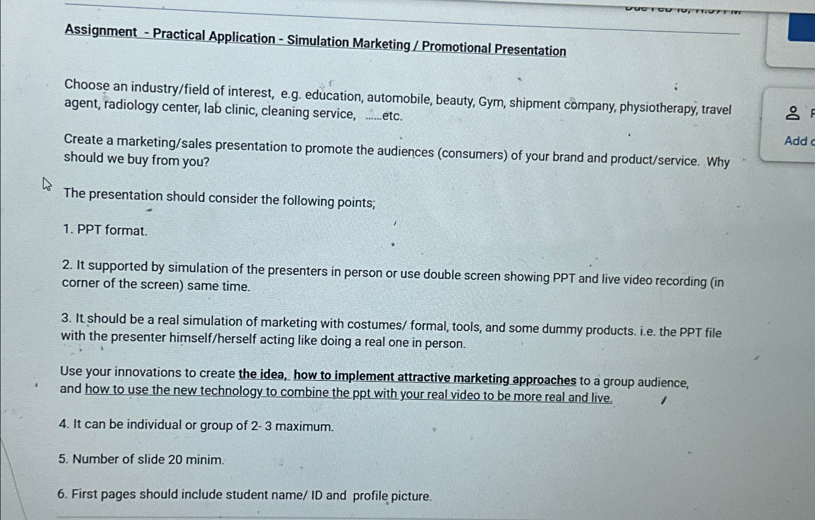 Solved Assignment - ﻿Practical Application - ﻿Simulation | Chegg.com
