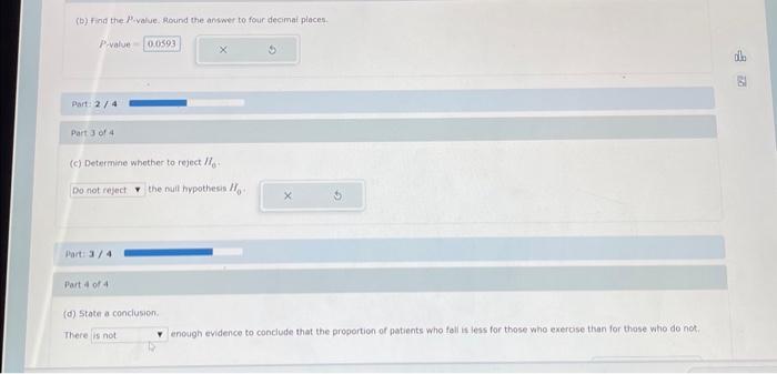 Solved Parkinson's disease: A survey was conducted of | Chegg.com