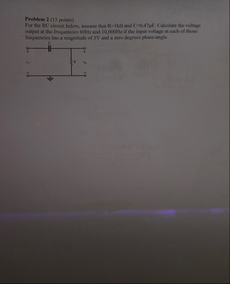 Solved please solve correctly Problem 2 ( 15 ﻿points)For the | Chegg.com