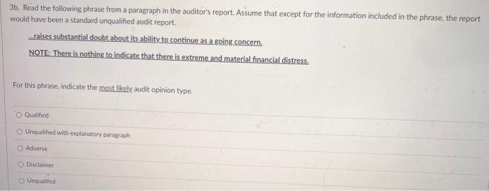 Solved 3a. Read the following phrase from a paragraph in the | Chegg.com