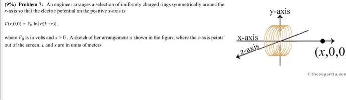 Solved (9\%) Problem 7: An engineer arranges a selection of | Chegg.com