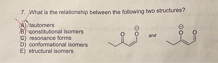 Solved 7. What is the relationship between the following two | Chegg.com