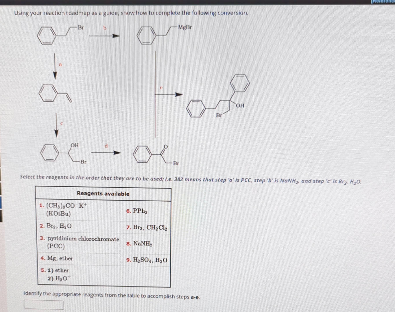 Solved Using your reaction roadmap as a guide, show how to | Chegg.com Solved Using your reaction roadmap as a guide, show how to | Chegg.com