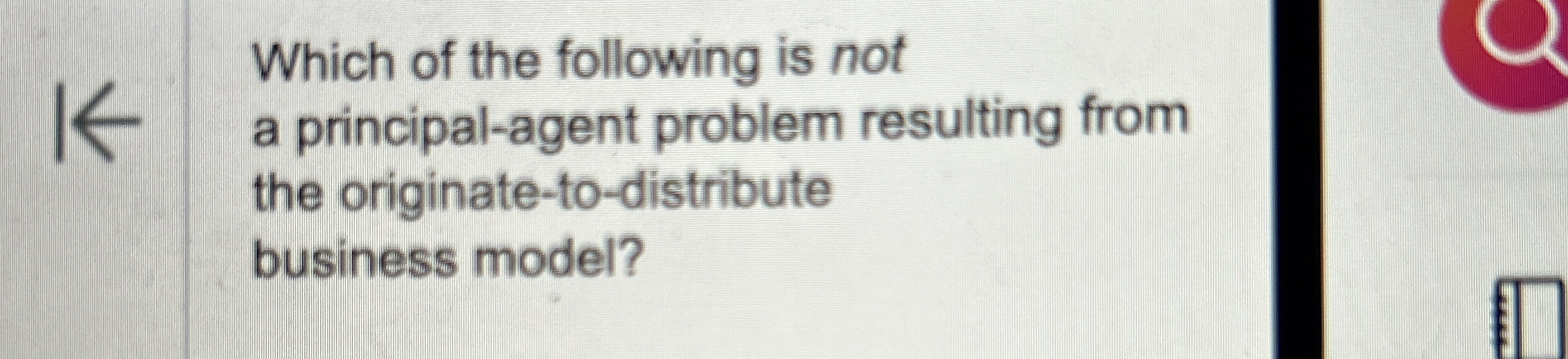 Solved Which of the following is not a principal-agent | Chegg.com
