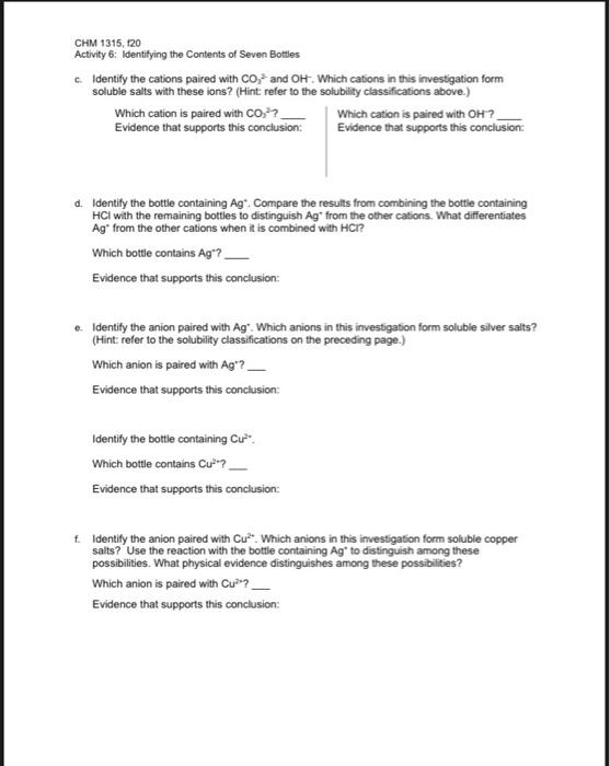 1 of 3 Com. DISCUSSION Solo properties and refined | Chegg.com