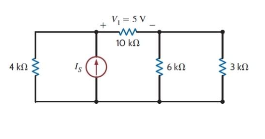 Solved Using current and voltage divider rules. If V1 = 5V | Chegg.com