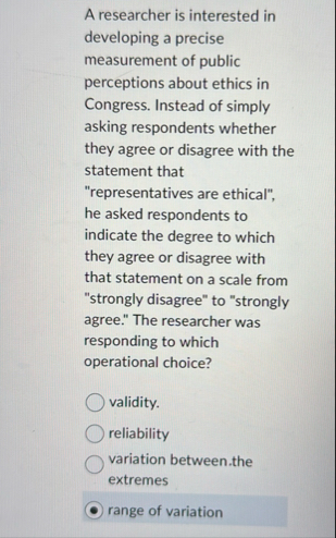 Solved A researcher is interested in developing a precise | Chegg.com