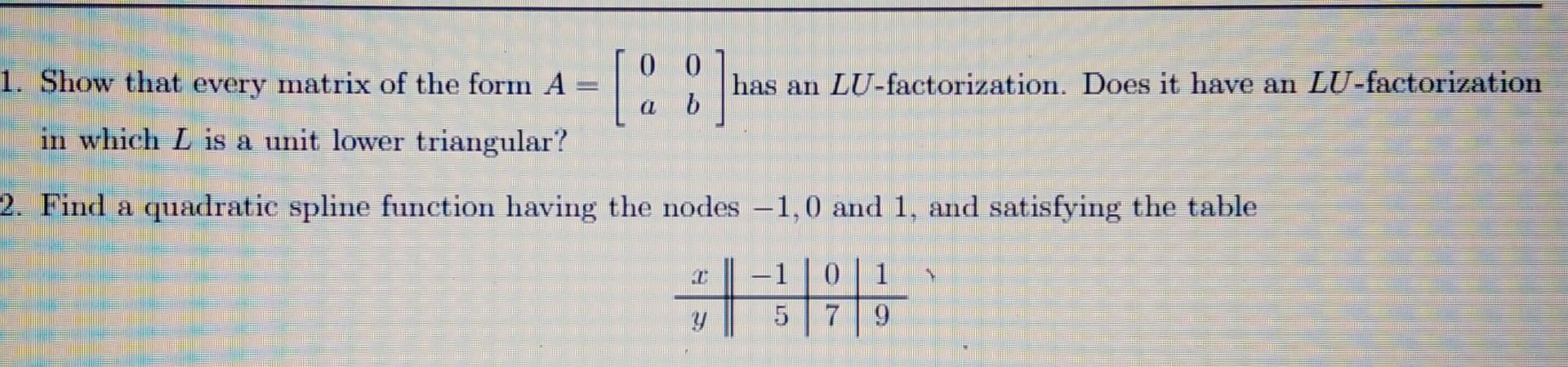 Solved NUMERICAL ANALYSIS QUESTIONS I want to understand | Chegg.com